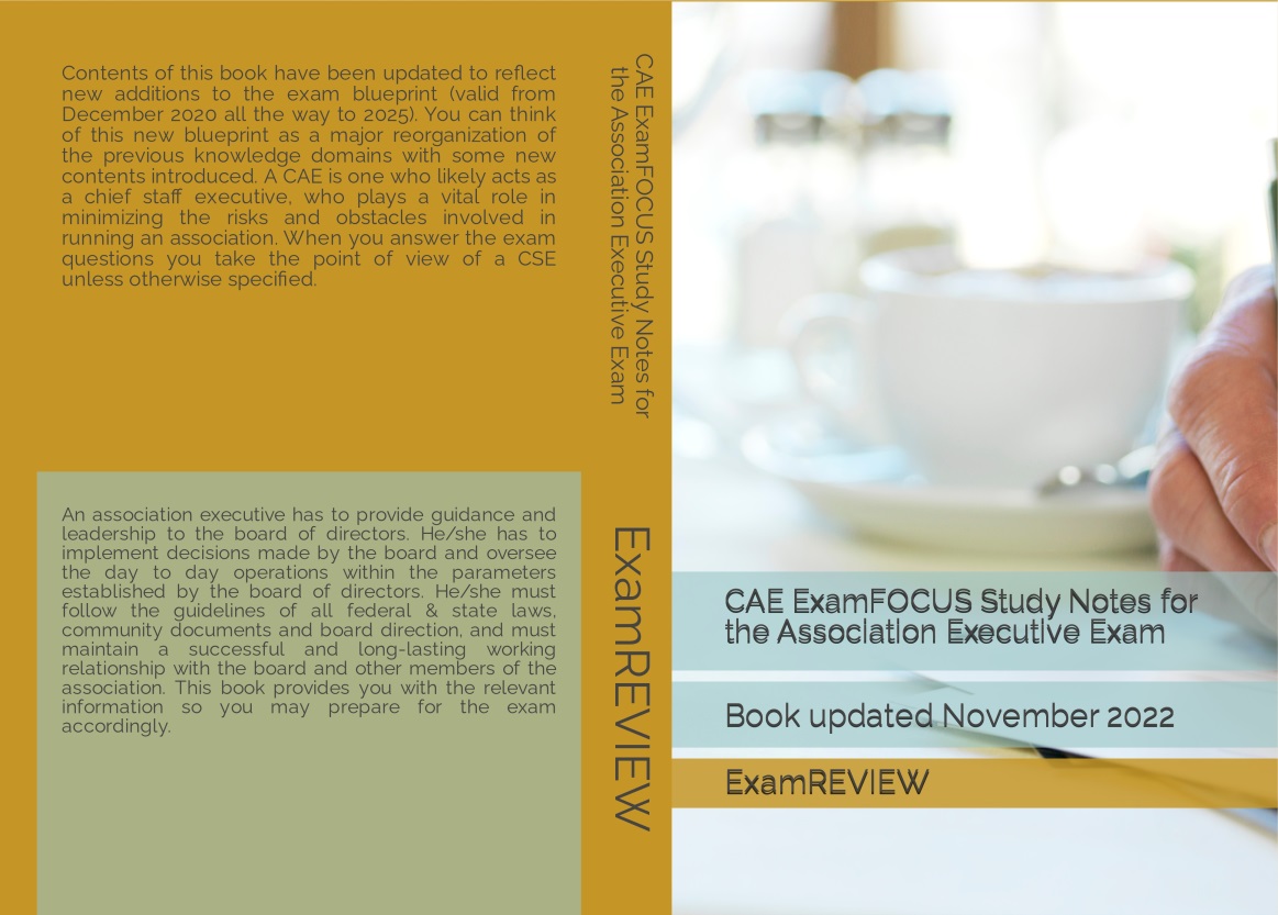 CAE Exam Study Notes 2022 (updated for 2020 blueprint) – ExamREVIEW.NET