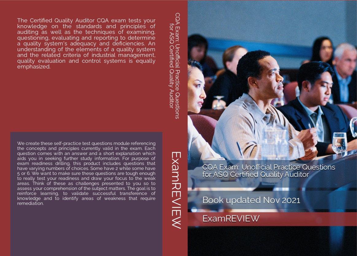 CQA Exam: Unofficial Practice Questions for ASQ Certified Quality ...