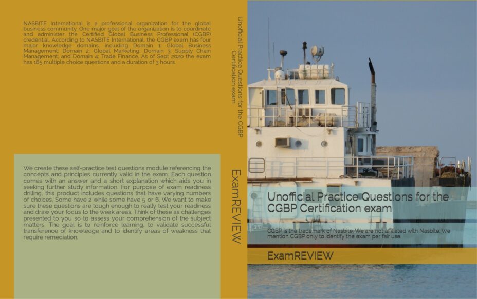 Unofficial Practice Questions for the CGBP Certification exam ...